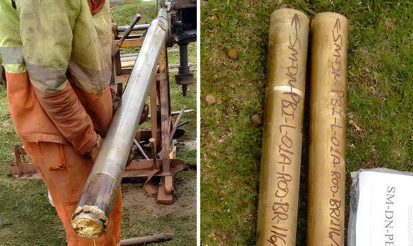 AMOSTRA INDEFORMADA TIPO DENISON (DN) – Support Solo Sondagens